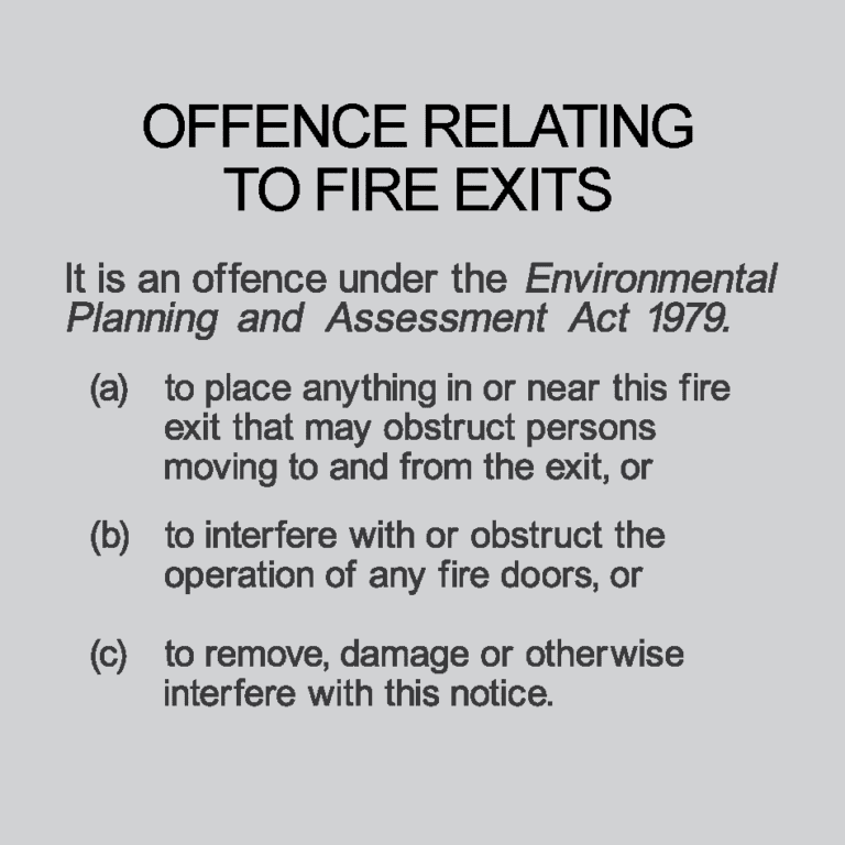 Fire Safety Signs Archives - STATUTORY SIGNS
