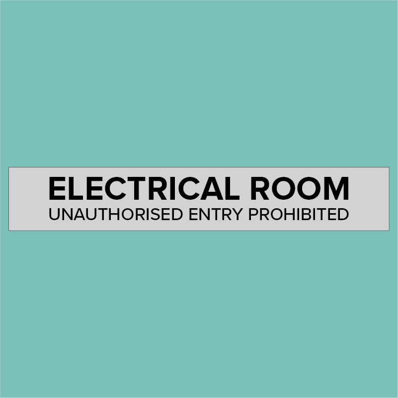Electrical Room Sign - Statutory Signs