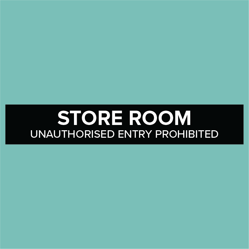Store Room Sign - STATUTORY SIGNS