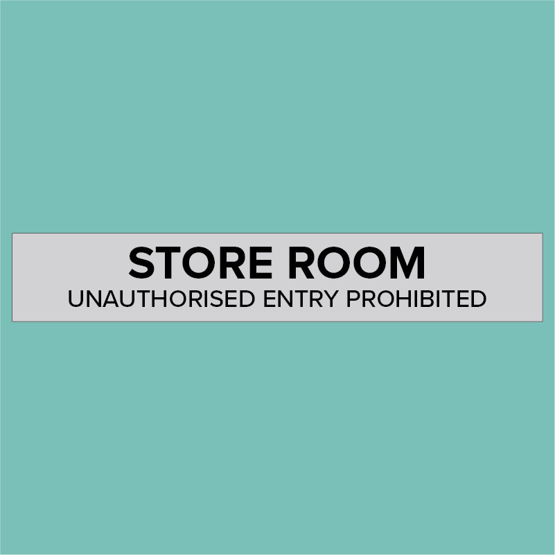 Store Room Sign - STATUTORY SIGNS