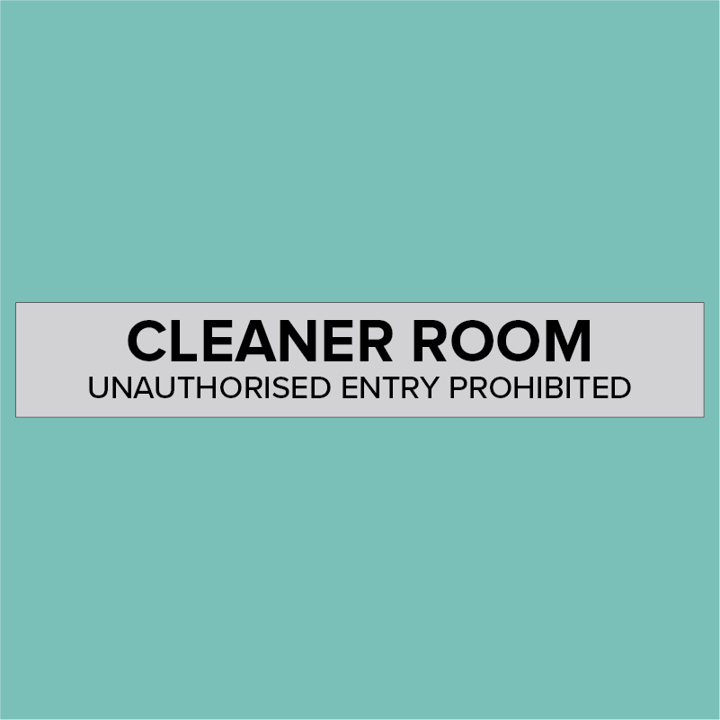 Cleaner Room Sign - Statutory Signs