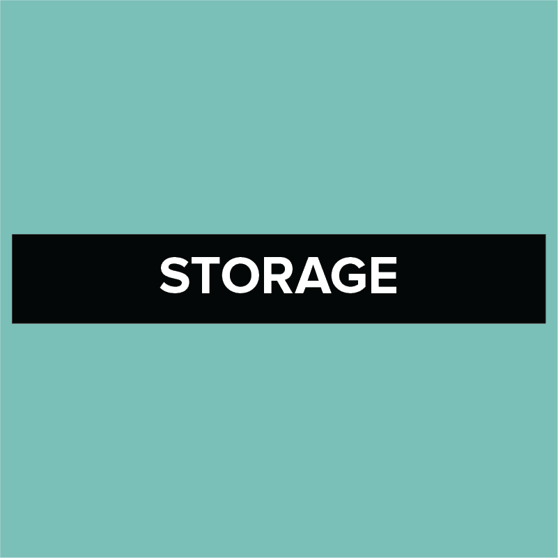Storage Sign - Statutory Signs
