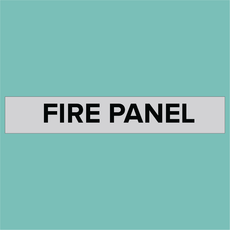 Fire Panel Sign - Statutory Signs