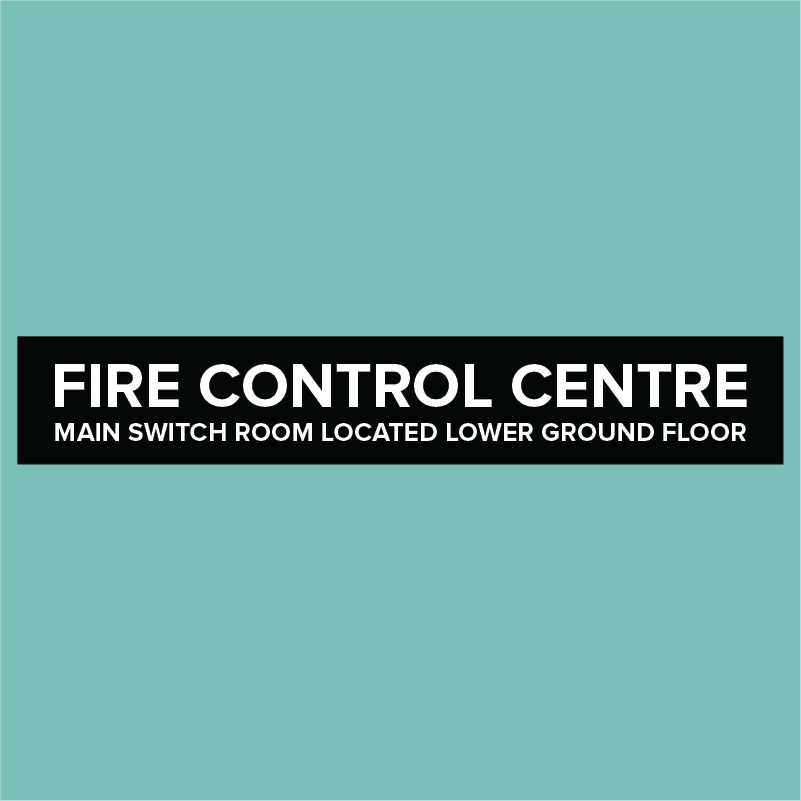 Fire Control Centre | Authorised Personnel Only - STATUTORY SIGNS