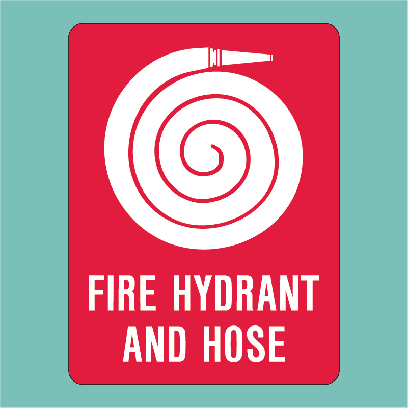 Fire Signs - Fire Hydrant & Hose - Statutory Signs