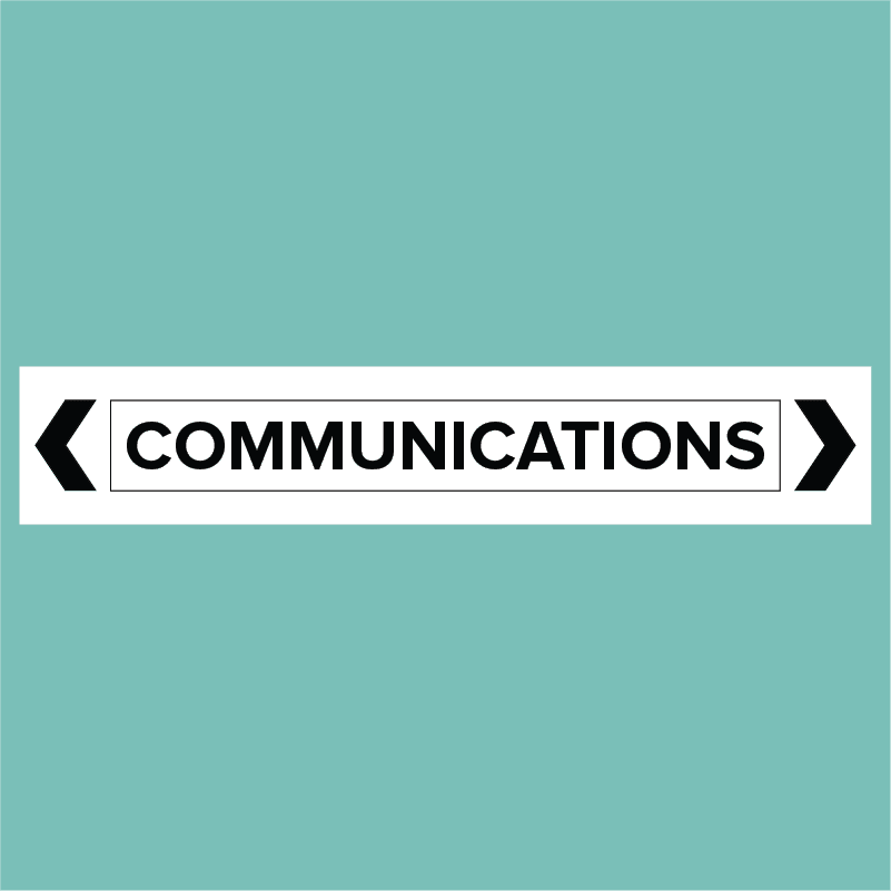 Pipe Label - Communications - Statutory Signs